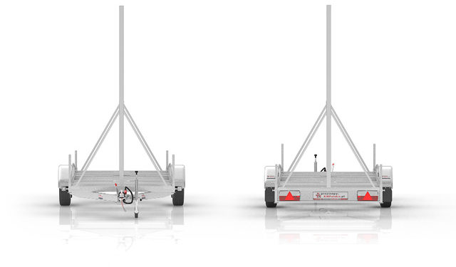 Banner advertising trailer 504x238 cm - Trailers.kmpolska.com